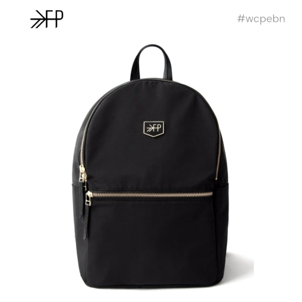 Freshly Picked City Pack Backpack Diaper Bag - Ebony - Gem